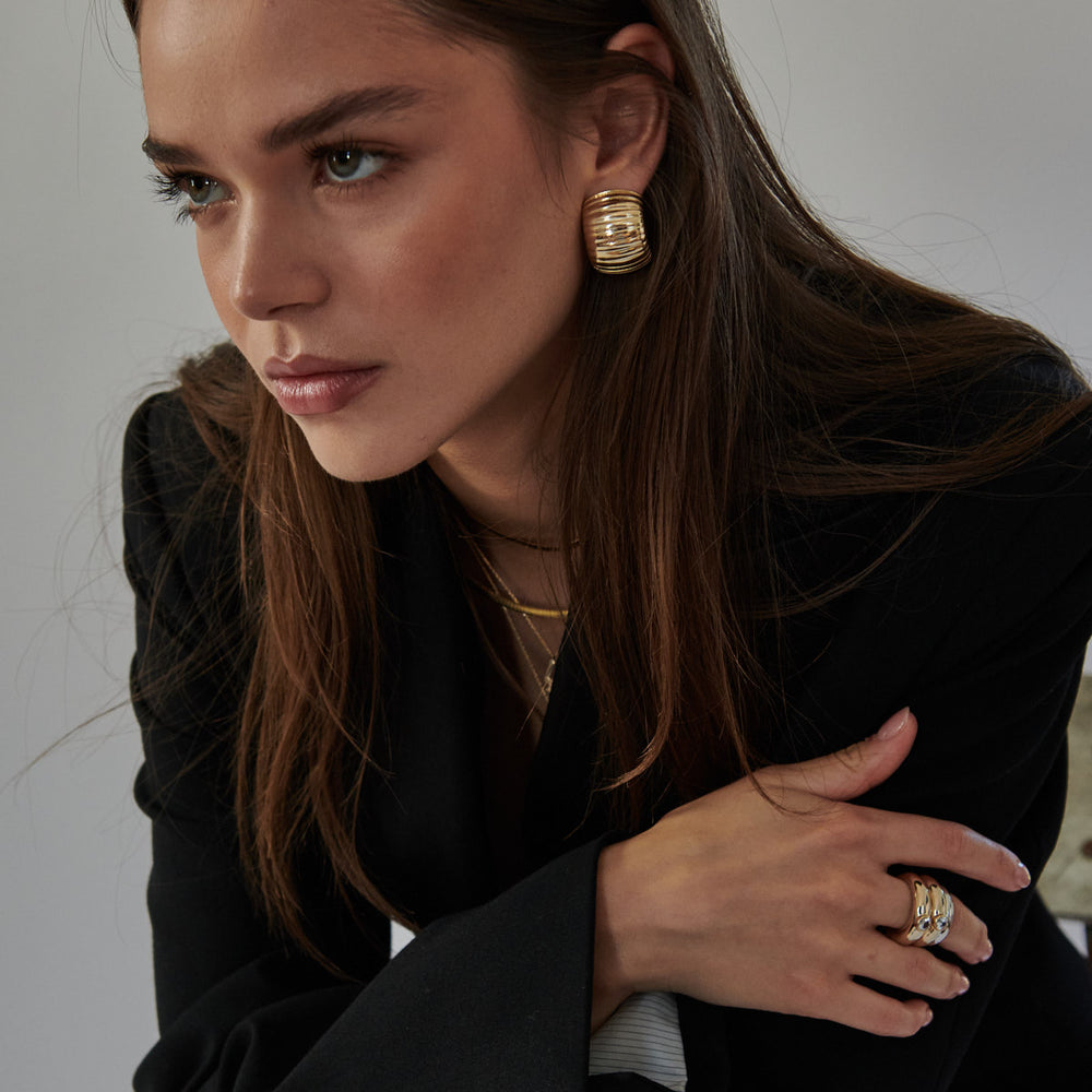 Stacking Donut Rings with CZ – MÉGA